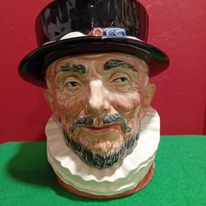 Vintage Rare Early Royal Doulton Character Toby Jug, Beefeater Jug ...