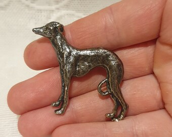 Greyhound Brooch - Etsy