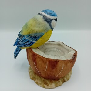 Vintage Maruri Porcelain Blue Tit Bird, Porcelain Figurine - Etsy