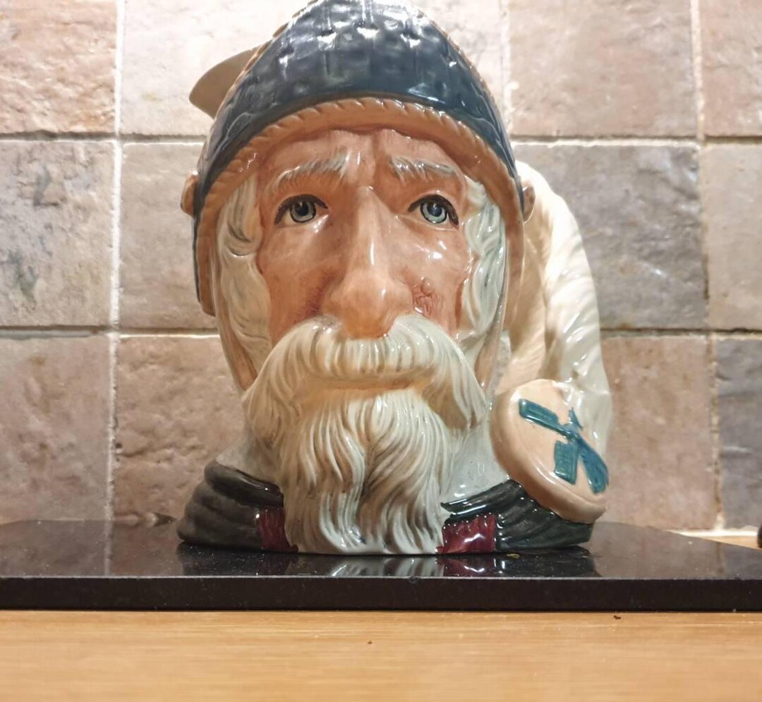 Magnificent Vintage Large Royal Doulton Character Toby Jug Don Quixote ...