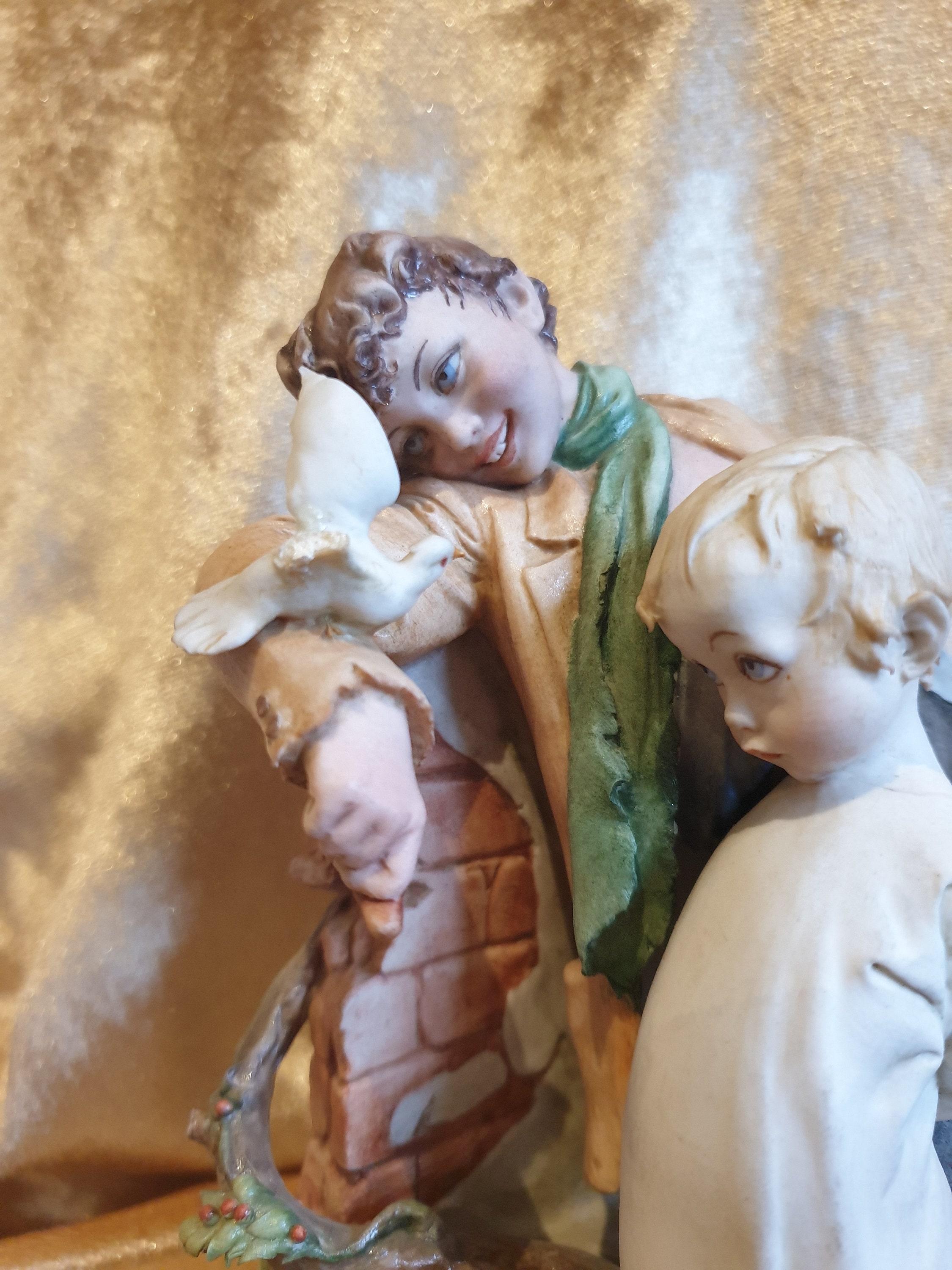 Vintage Capodimonte Giuseppe Cappe' Two Brothers' - Etsy