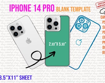 IPhone 14 Plus Template, Phone 14 Plus Template, iPhone 14 Plus Svg ...