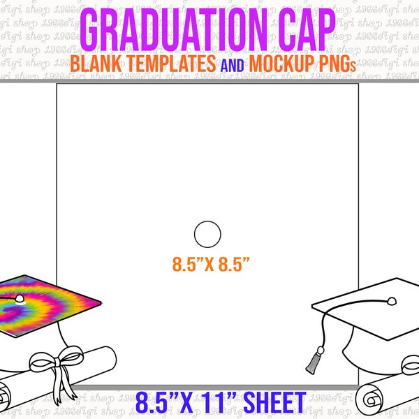Blank Graduation Cap Svg - Etsy