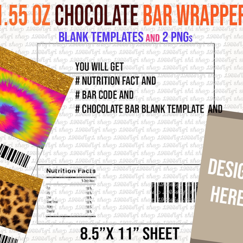 Hershey Bar Wrapper - Etsy