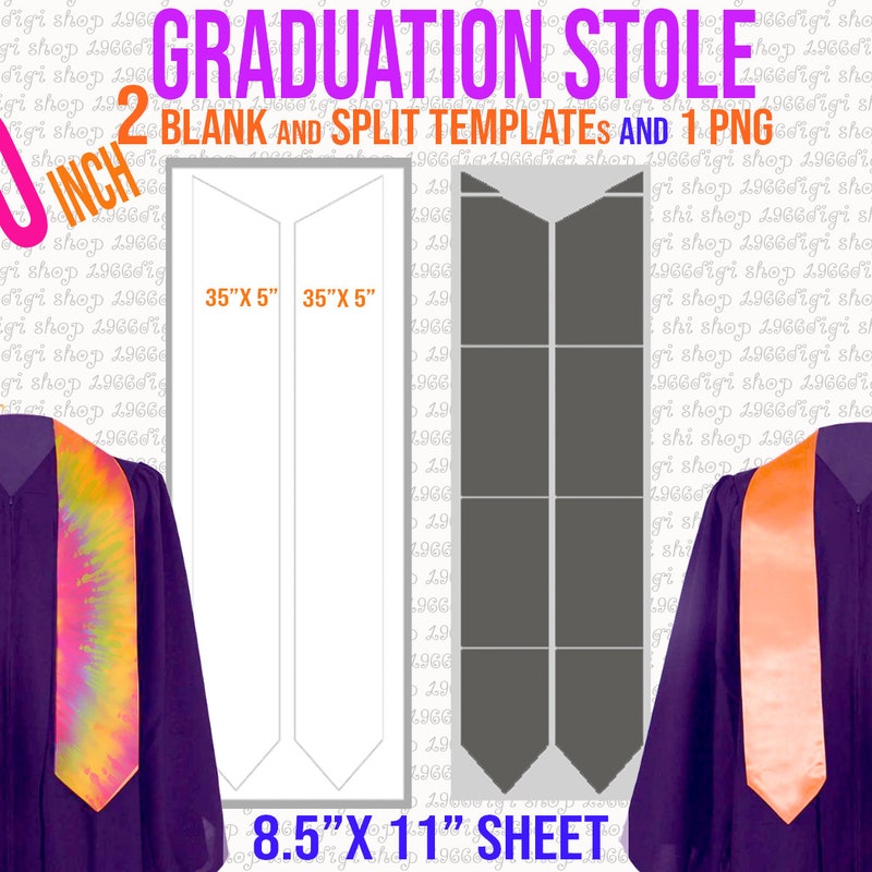 Custom Graduation Stole - Etsy