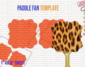 Paddle Template, Paddle Svg, Paddle Fan Template, Paddle Svg, DXF, PNG ...