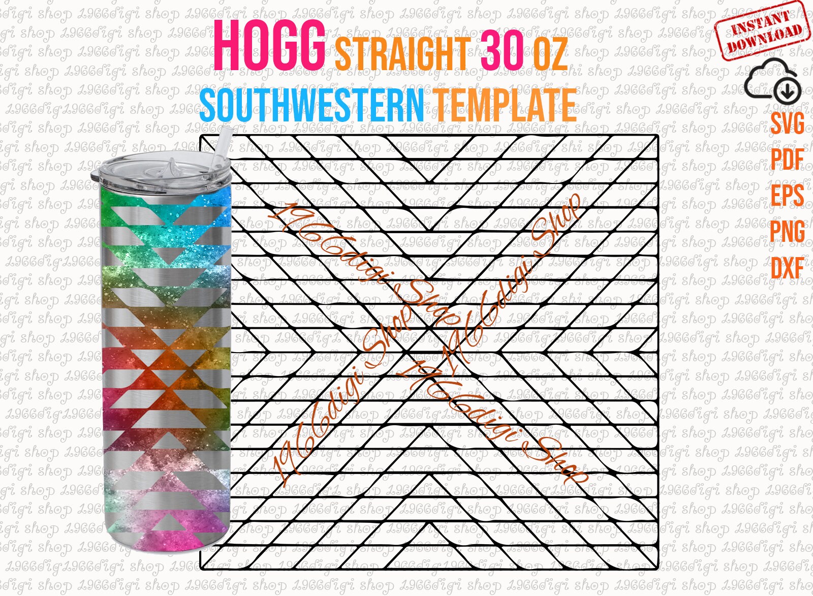 Tumbler Wrap Svg Hogg Straight Southwestern 30 Oz (Download Now) - Etsy