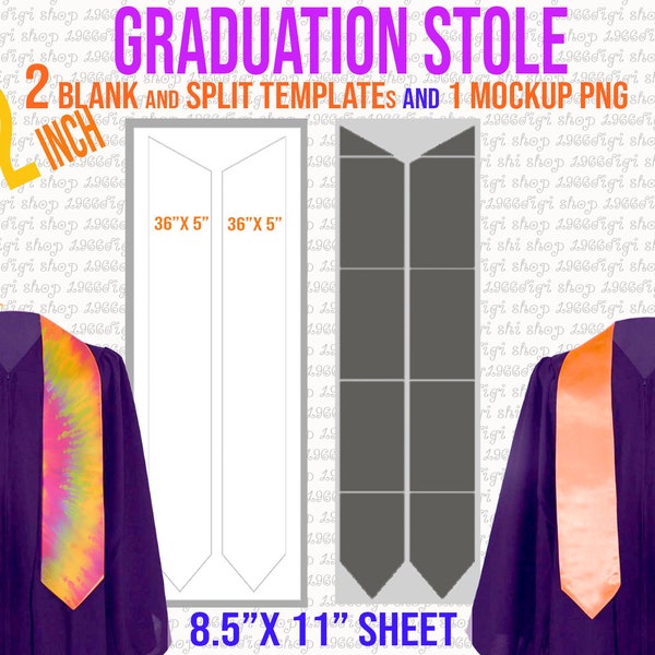 Stole Template - Etsy