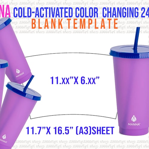 Manna Cup Template Manna Cup Svg Manna Personalized Cups - Etsy