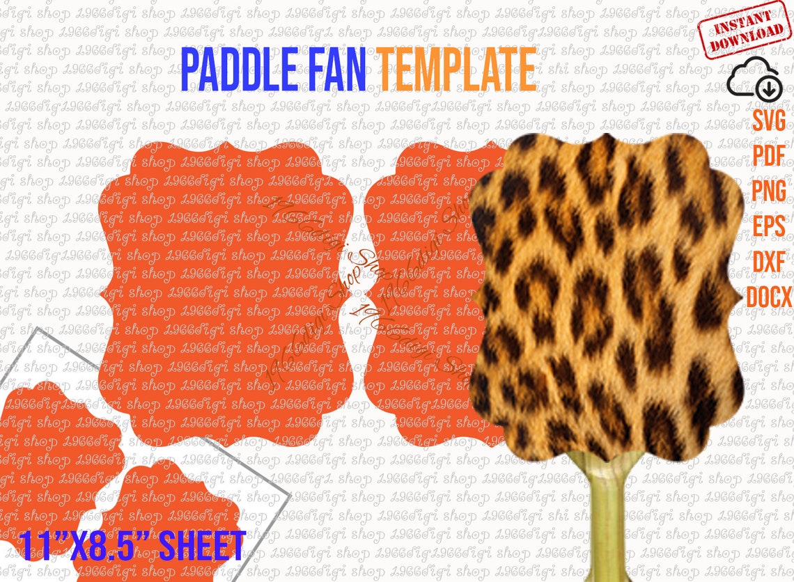 Paddle Template Paddle Svg Paddle Fan Template Paddle Svg - Etsy