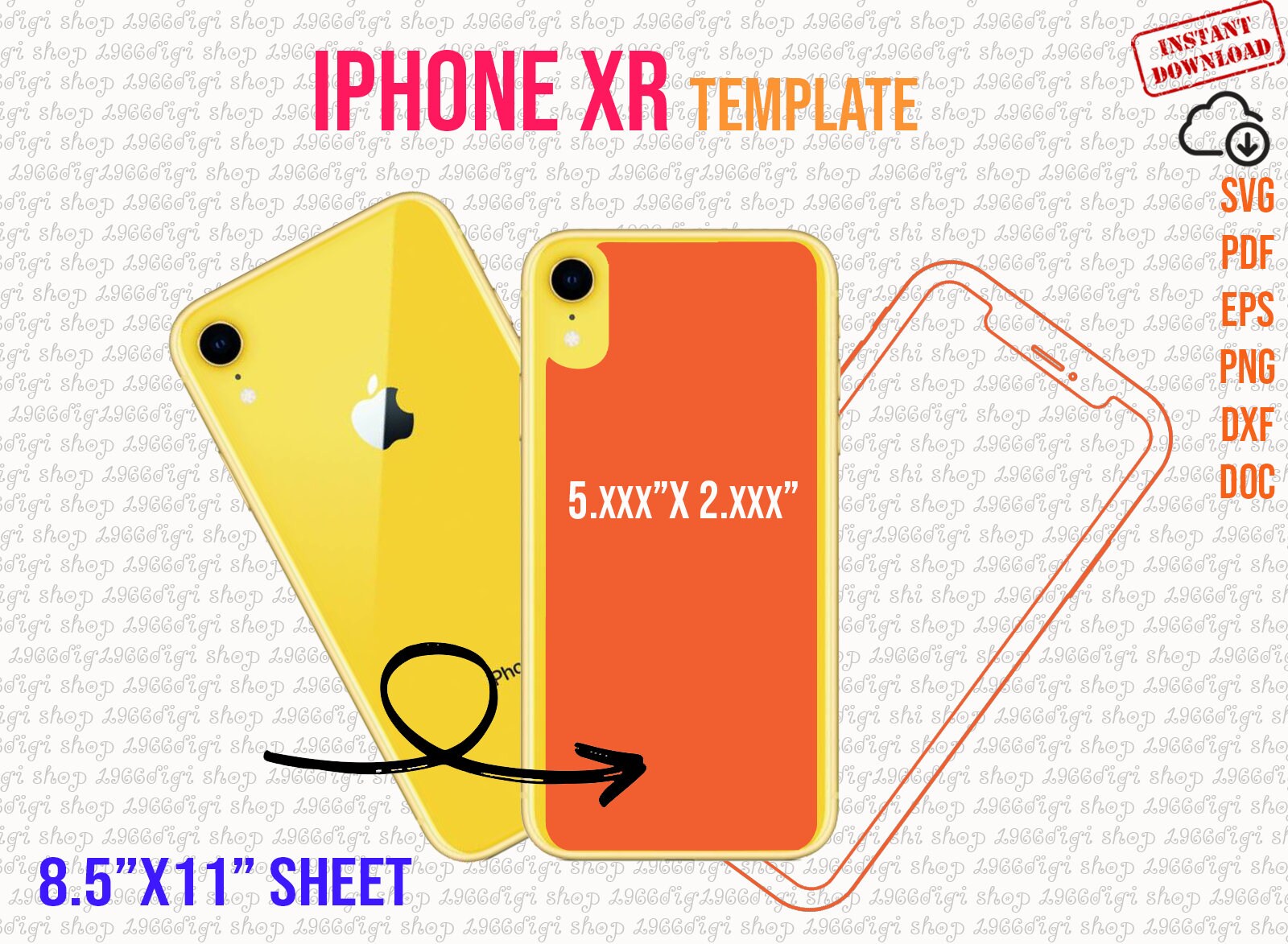 Iphone Svg Iphone Template 23 Templates Iphone Bundle Svg - Etsy