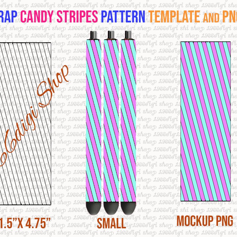 Candy Stripe - Etsy