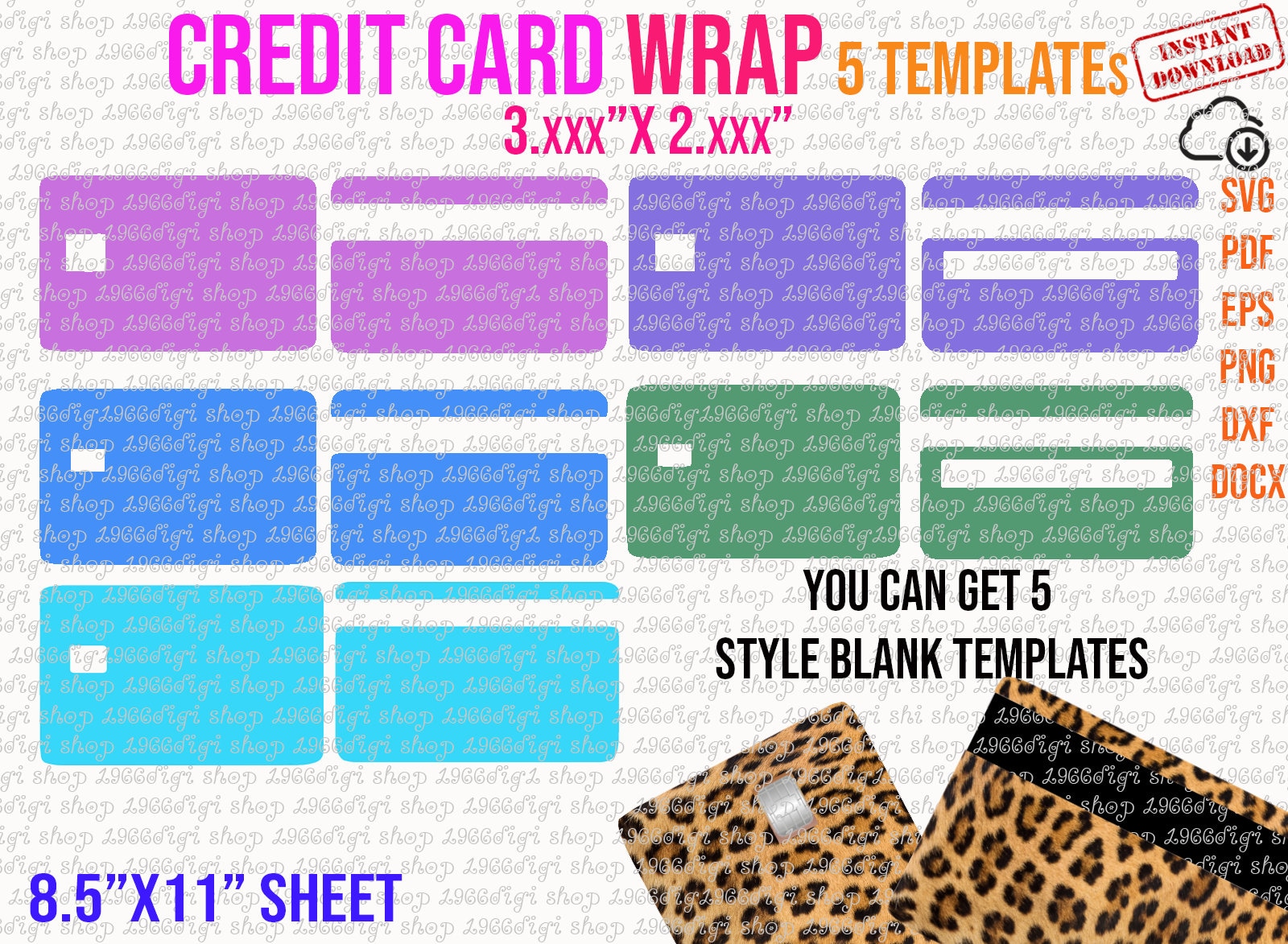 Credit Card Skin Template Credit Card Skin Template