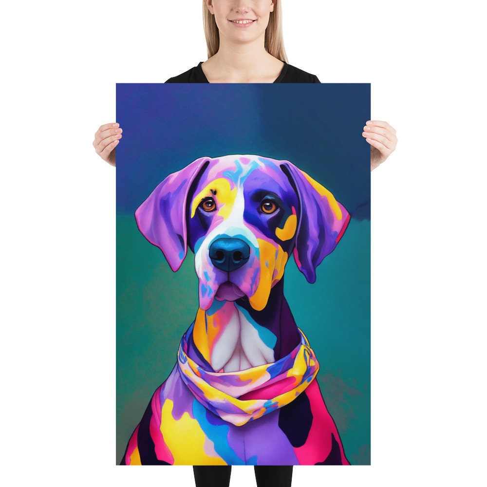 Great Dane Art Print Great Dane Instant Download Printable - Etsy