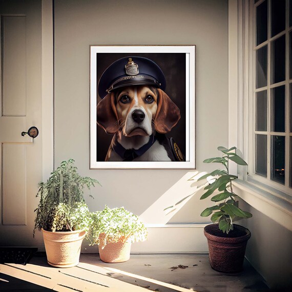 Beagle Police Dog