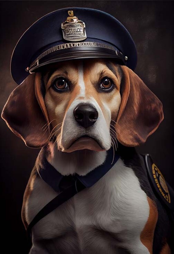 Beagle Police Dog