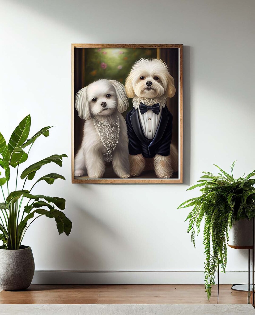 Maltese Wedding Art Decor Instant Download Portrait, Wall Decor 2 - Etsy