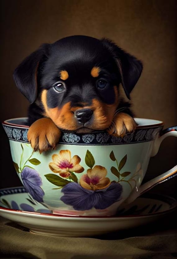 Full Grown Teacup Rottweiler