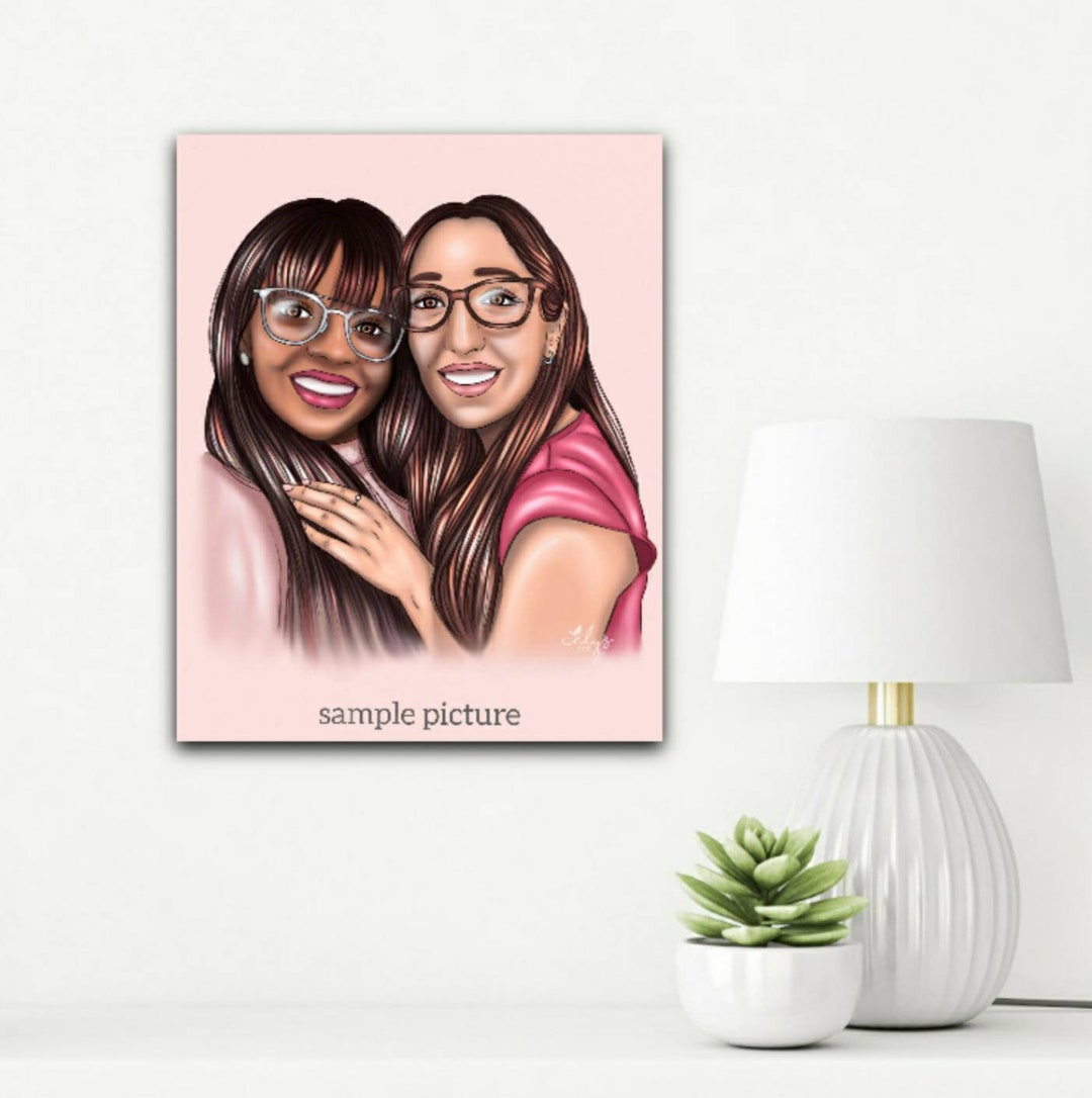 Personalized, Illustration, Wall Decoration, Poster, Print, Matt, A4 ...