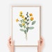 Set of 6 Wildflower Posters, Watercolor Flowers Prints, Field Flower ...