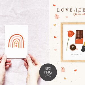 Love Clipart, Valentine's Day PNG Items, Love Red Clipart, Valentine's ...