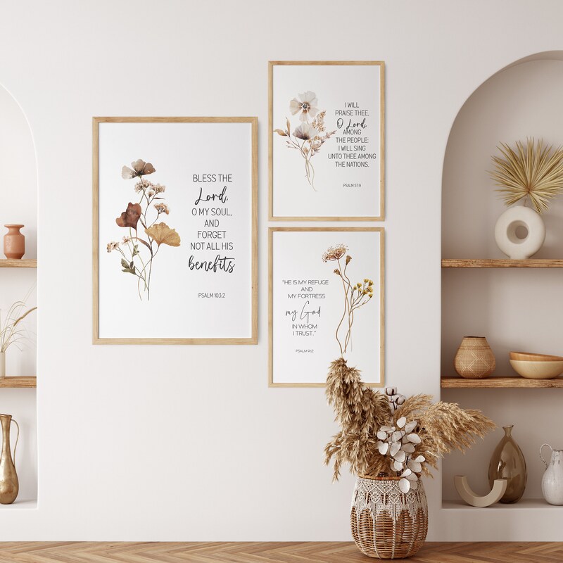 Bible Verse Flowers - Etsy