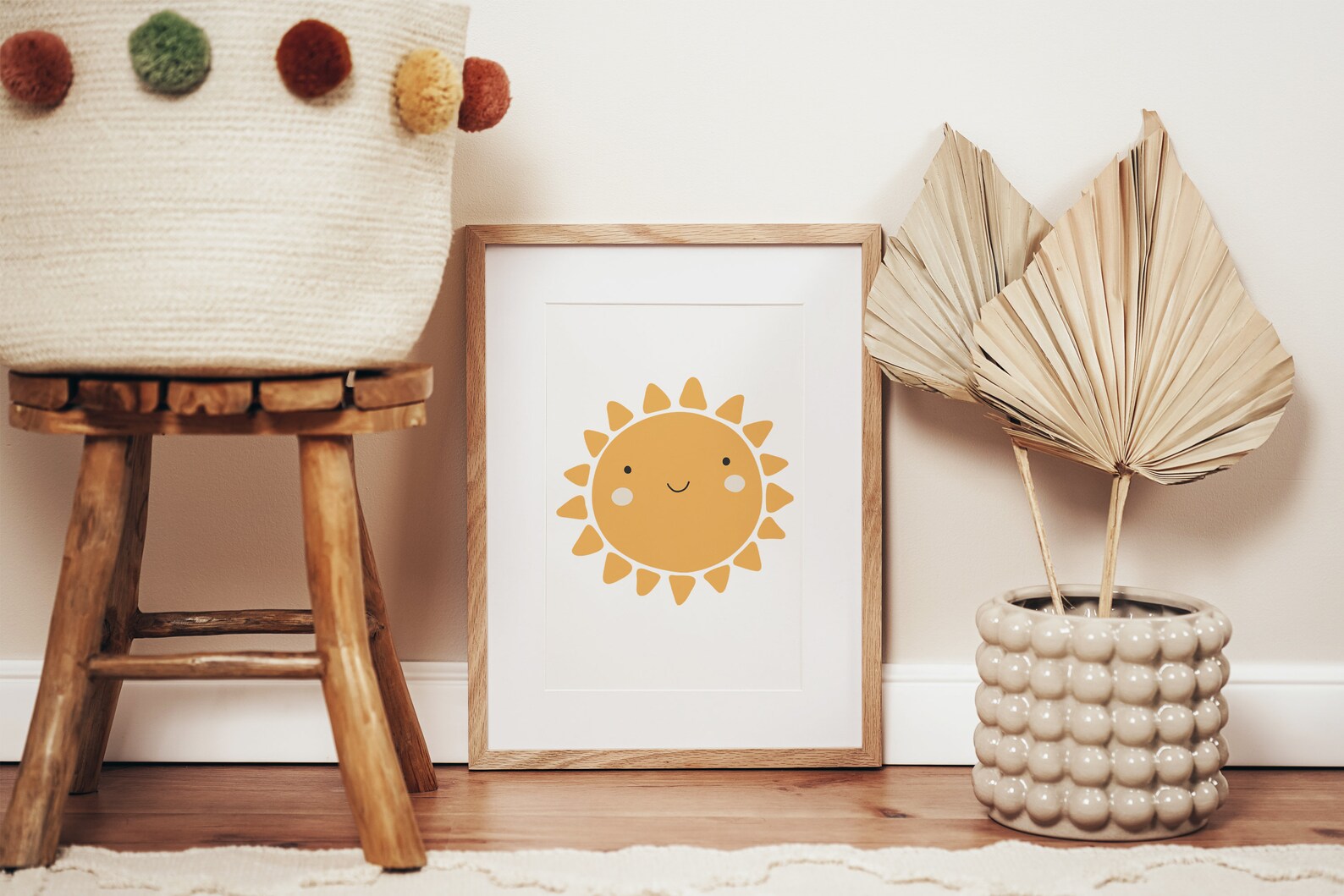 Abstract Baby Clipart Boho Sun Cloud and Rainbow Clipart - Etsy