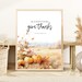 Give Thanks Poster Bible Verse Print Autumn Landscape - Etsy