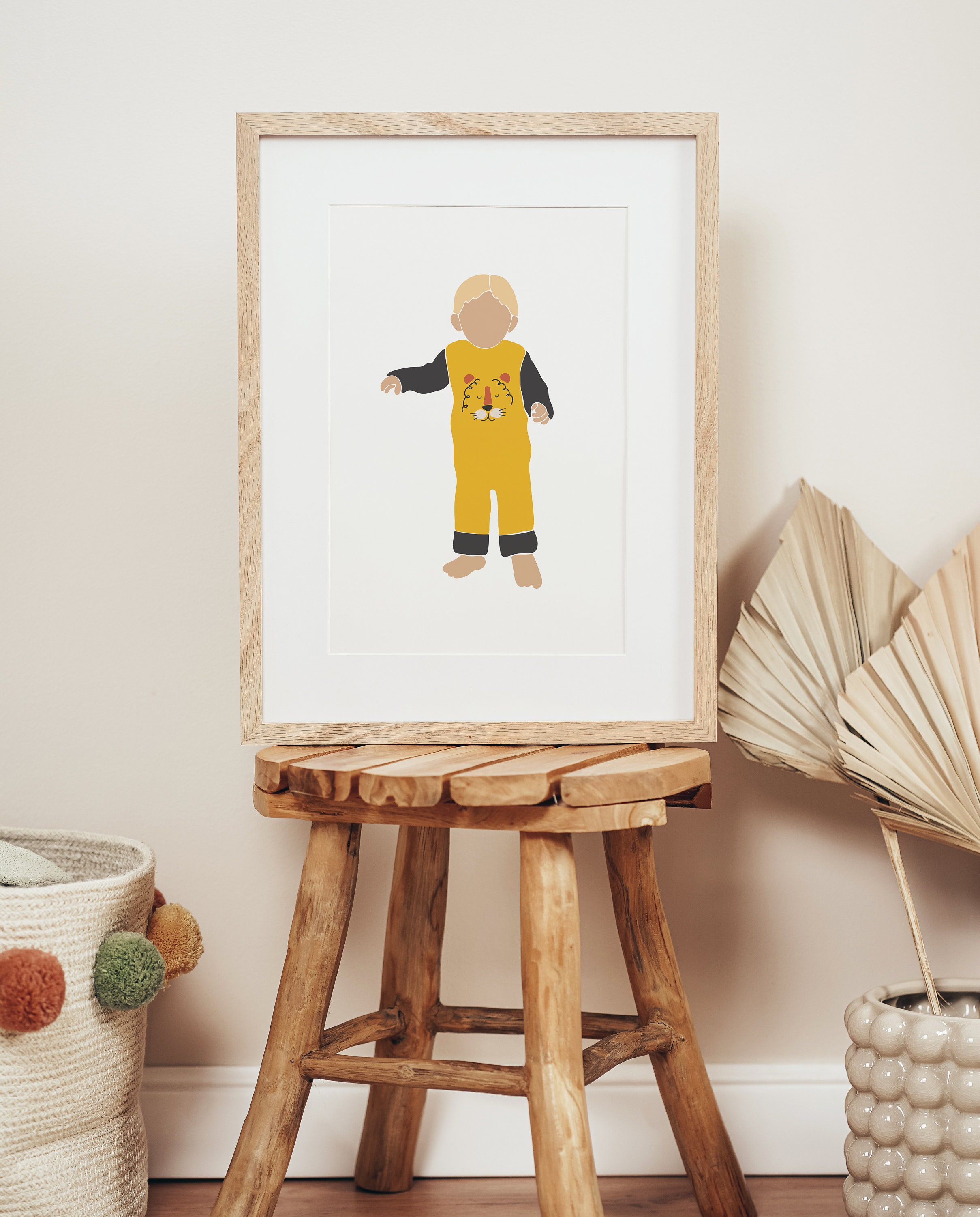 Little Boy Wall Poster Boy Silhouette Poster Printable - Etsy