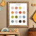 Colors Educational Poster Kids Wall Decor Kindergarten - Etsy