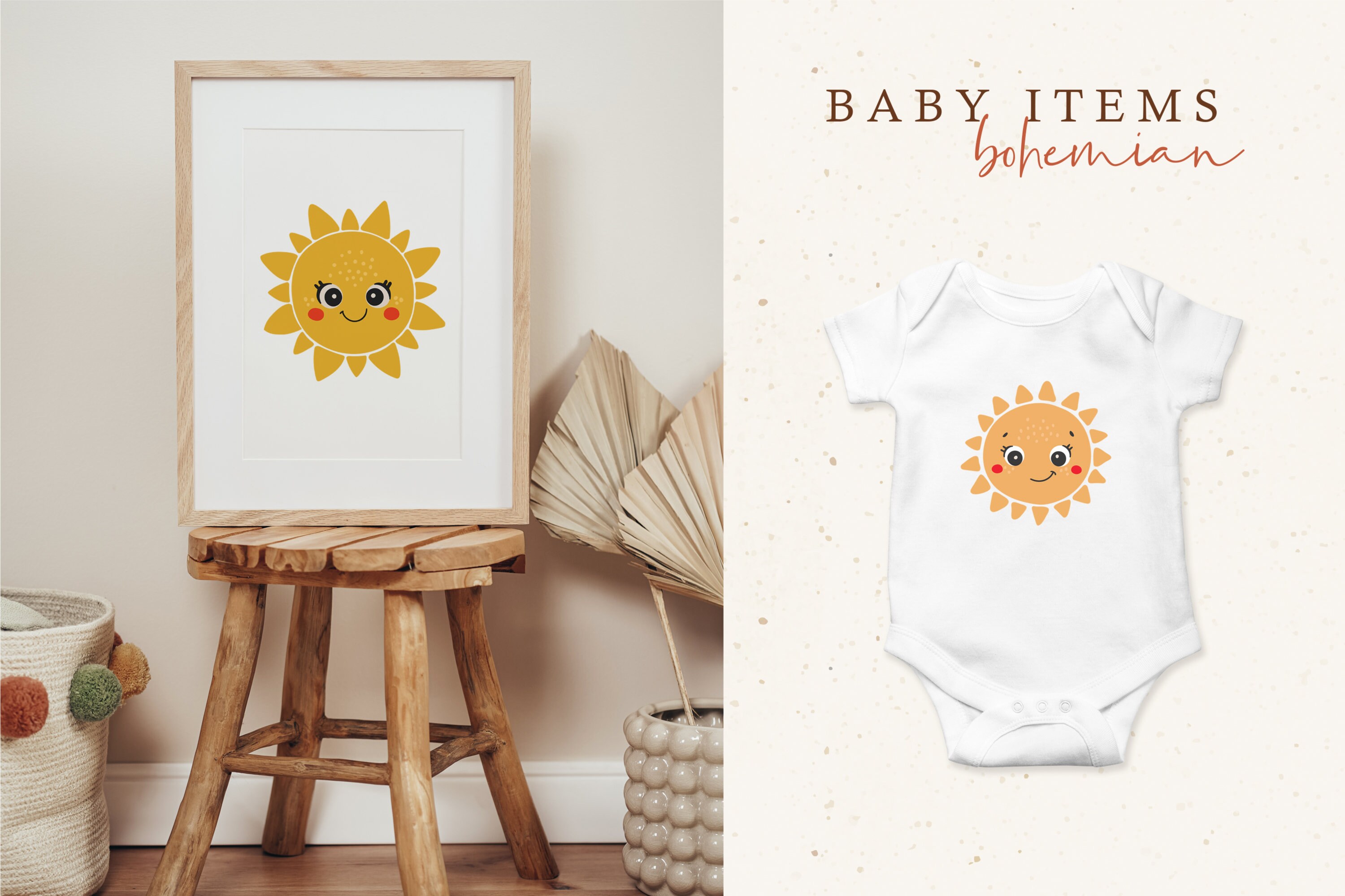 Abstract Sun Clipart Emotions Clipart Sunshine Clipart Boho - Etsy