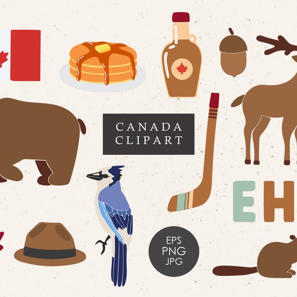 Canada Clip Art - Etsy