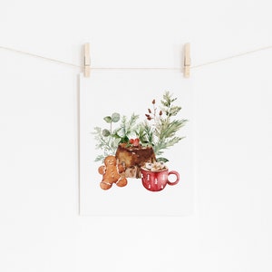 Set of 2 Christmas Posters, Emmanuel God With Us Print, Christmas Crown ...