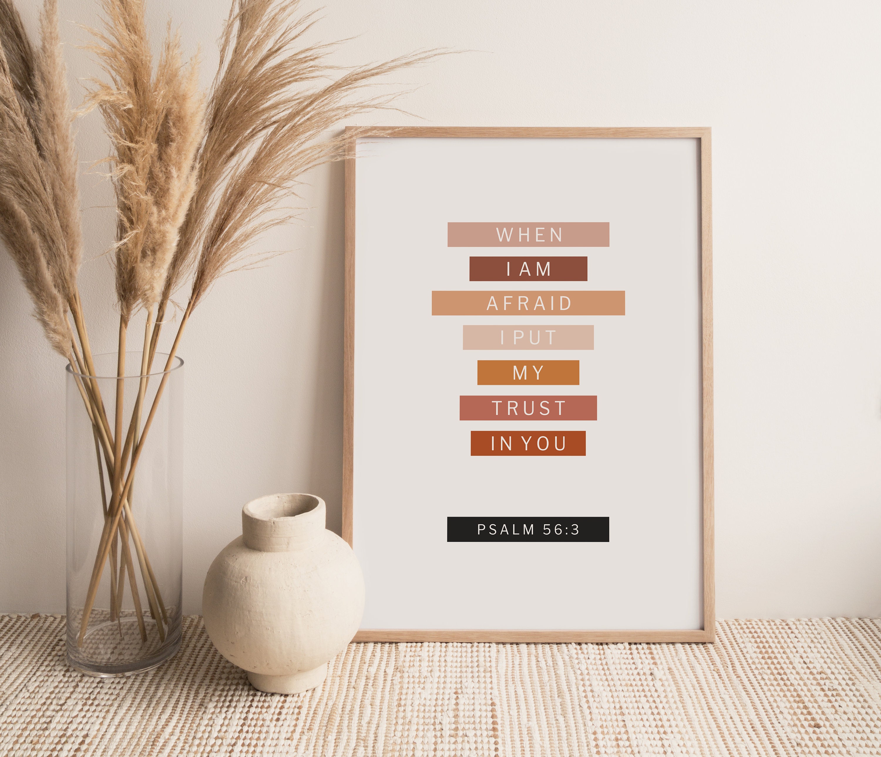 Christian Wall Print Bible Verse Wall Poster Biblical Wall - Etsy