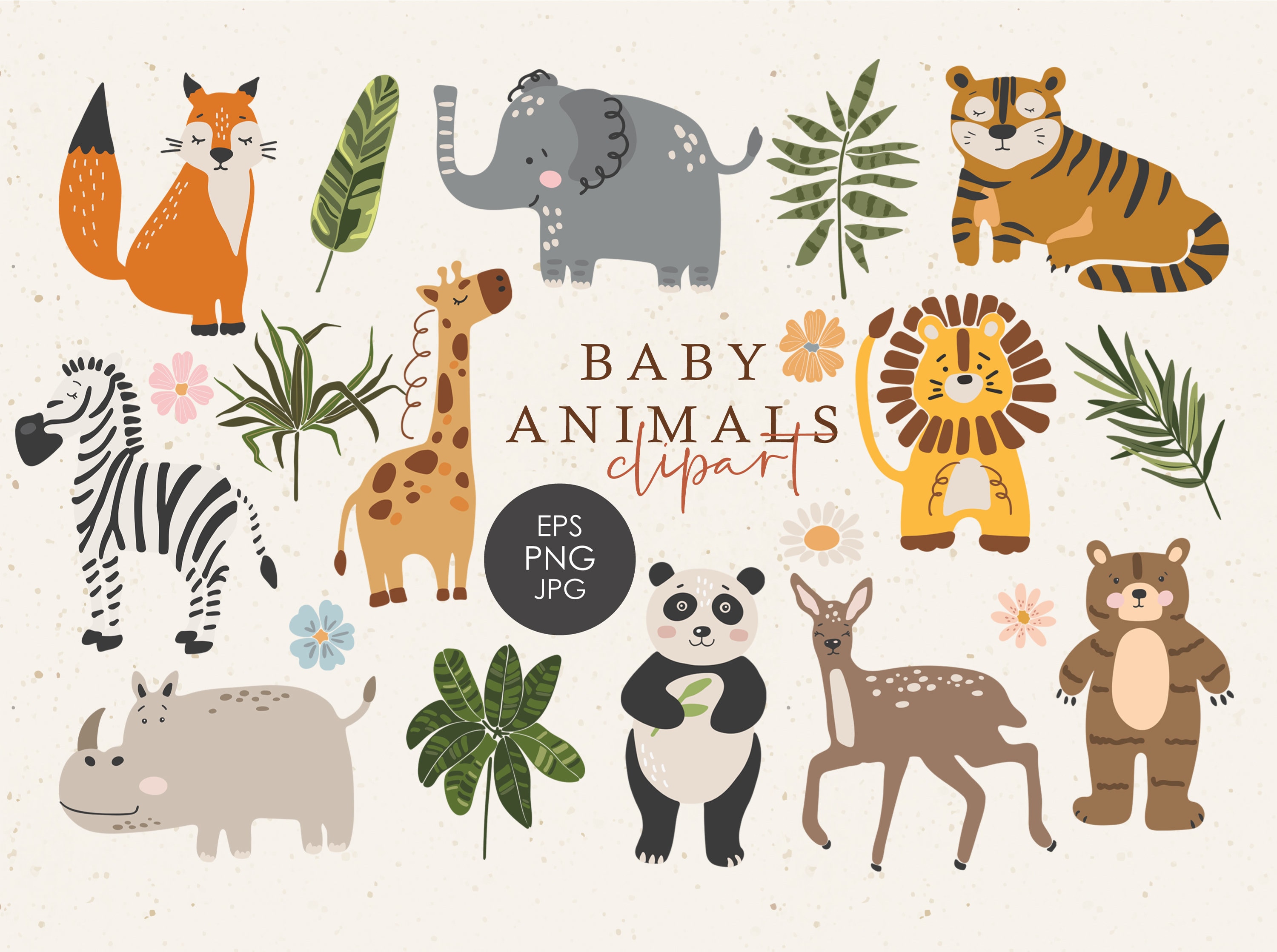 Baby Animals Clip Art