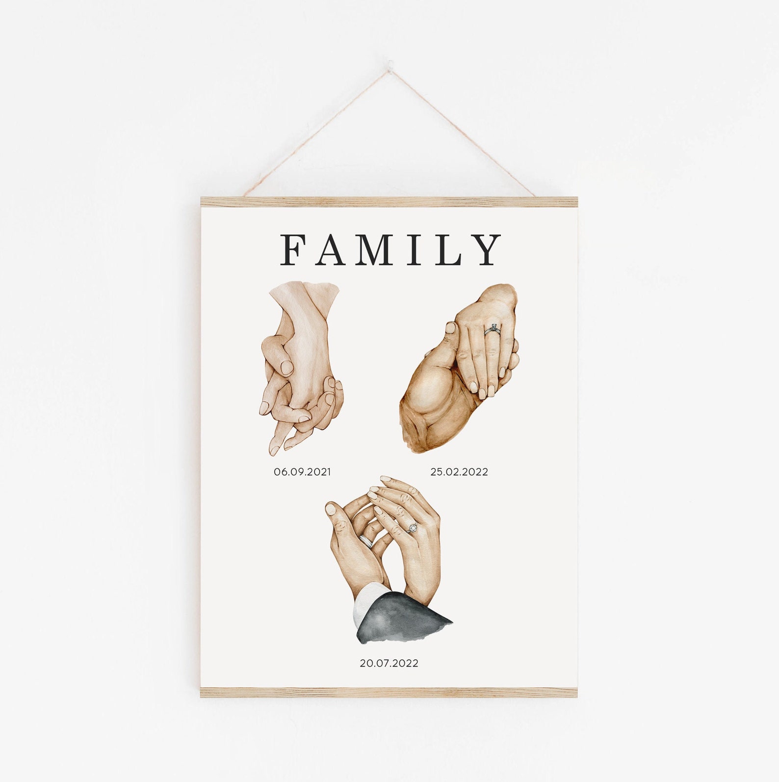 Family Wall Print Love Wall Poster Digital Love Print - Etsy