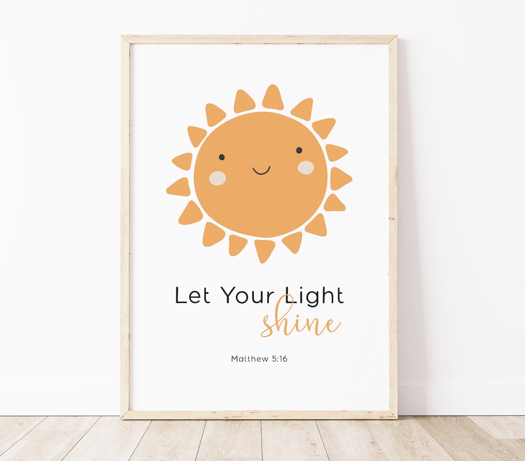 Sunshine Poster, Digital Baby Shower Gift, Printable Baby Sun ...