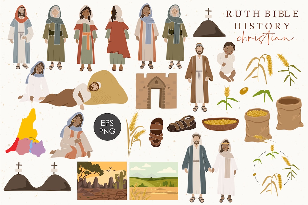 Imágenes prediseñadas de la historia de Ruth, imágenes prediseñadas ...