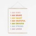 Positive Affirmations Poster, Educational Poster, Kids Wall Decor ...