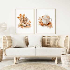 Autumn Prints, Cozy Autumn Posters, Fall Wall Art, Give Thanks Posters ...