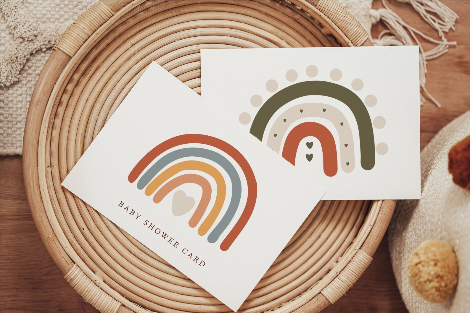 Rainbow Clipart Digital Baby Elements Nursery Clipart - Etsy