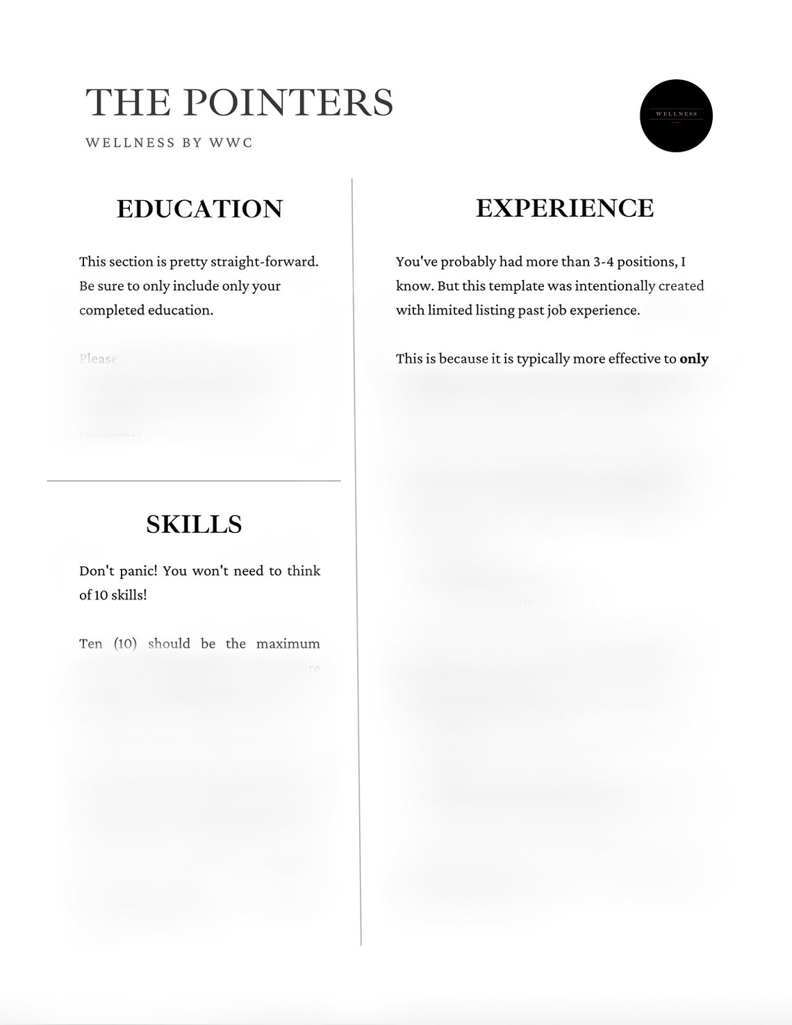 Resume Template • Professional Templates • Resume Guide • CV Template ...