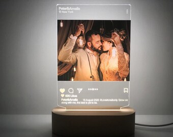 Instagram Lamp - Etsy