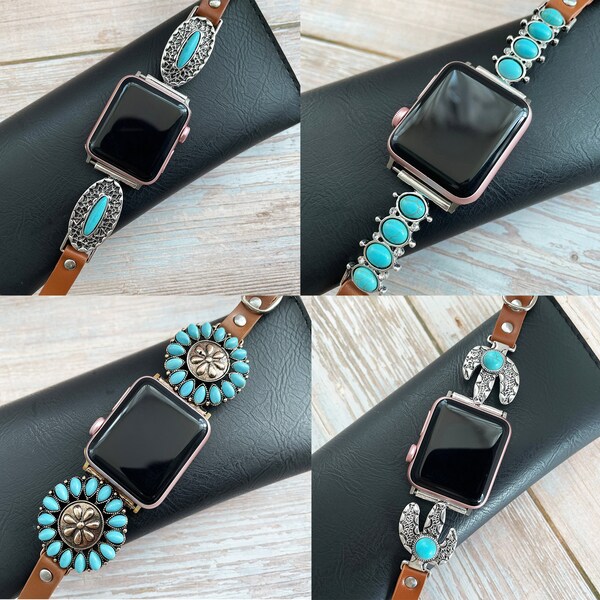 Turquoise Apple Watch Band - Etsy