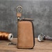 Genuine Leather Key Case, Personalized Engraved Car Key Holder Key ...