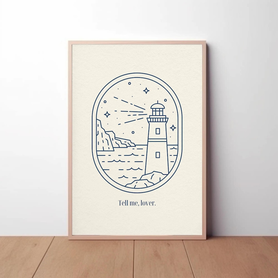 Tell Me, Lover-maine Inspired Poster-digital Download - Etsy