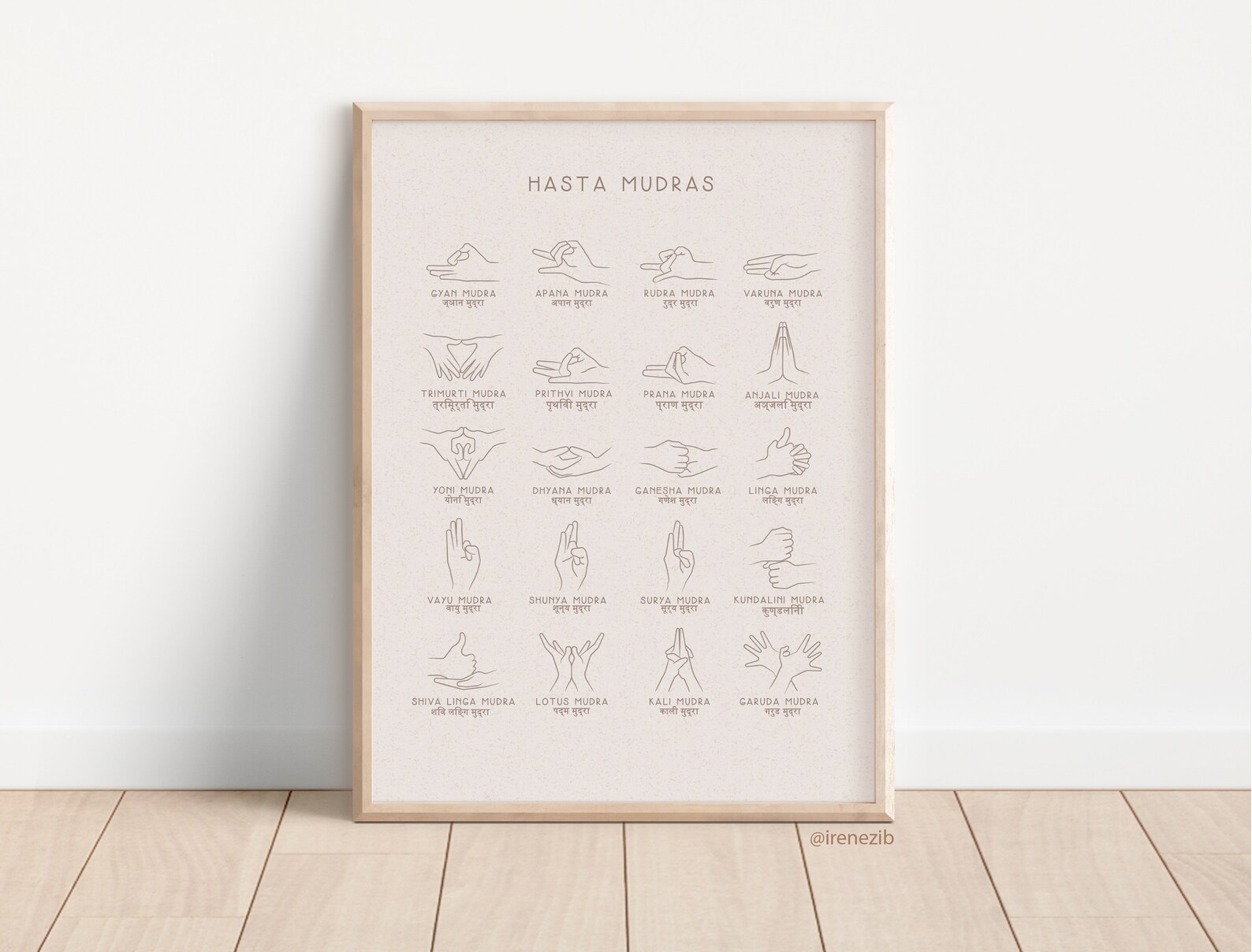 Mudra Poster Mudra Art Print Mudras Artwork Yoga Mudra - Etsy