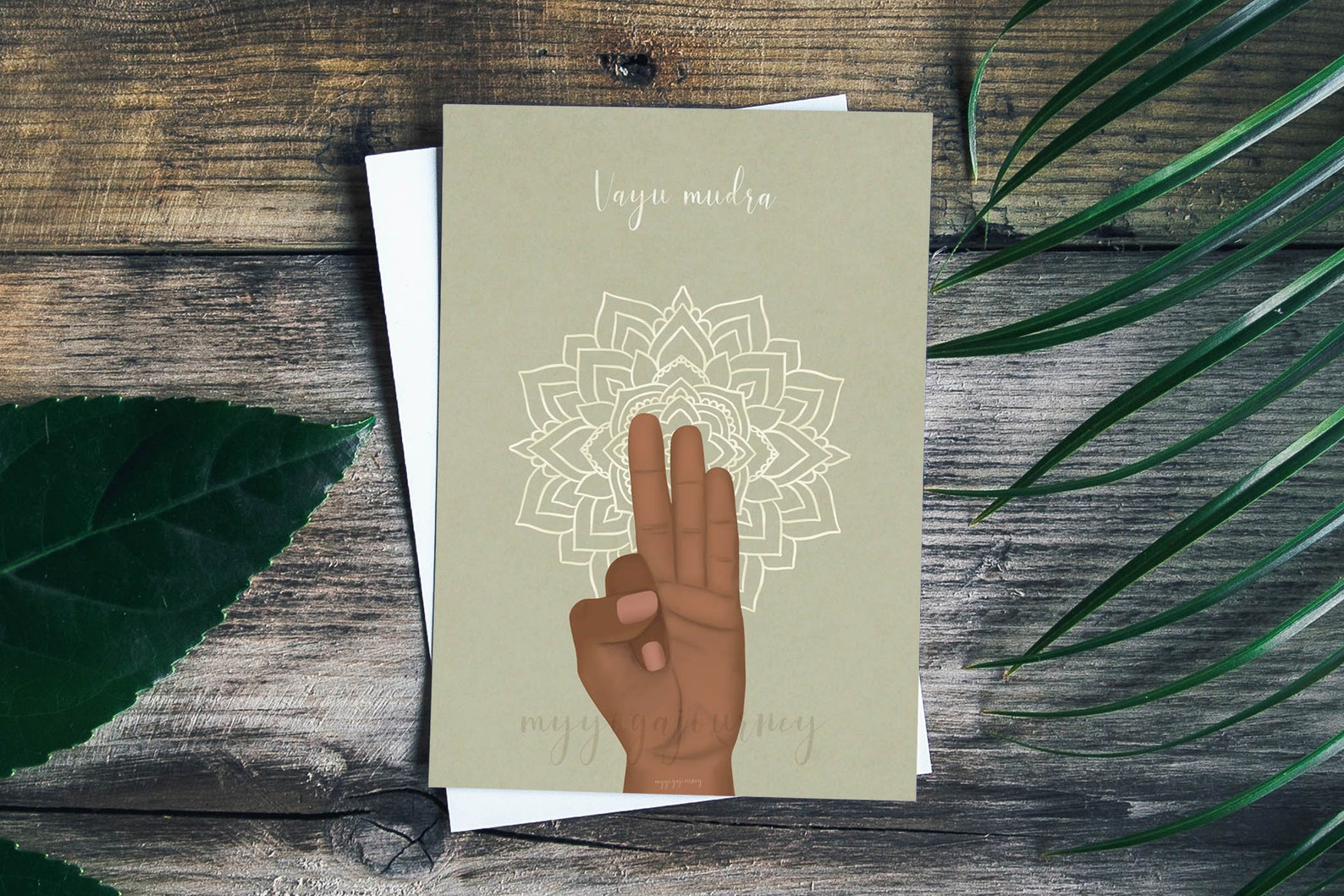 Mudra Postcard Set Mudra Art Yoga Postcard Mudra Yoga Art - Etsy