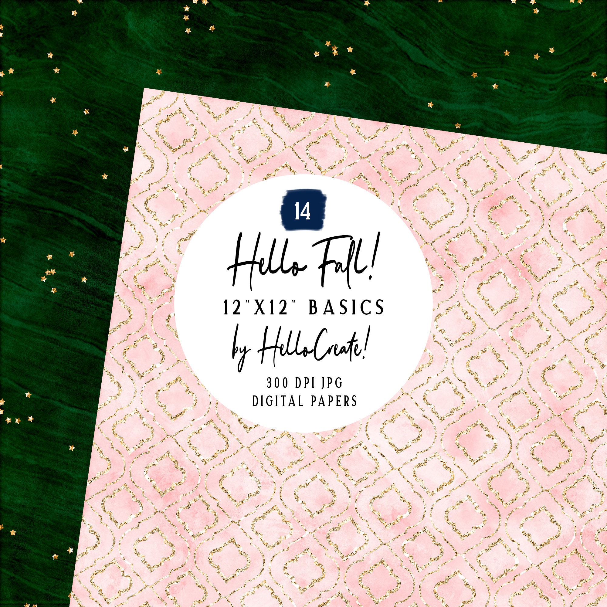 Fall Basics Digital Paper Pack Autumn Color Digital Papers - Etsy