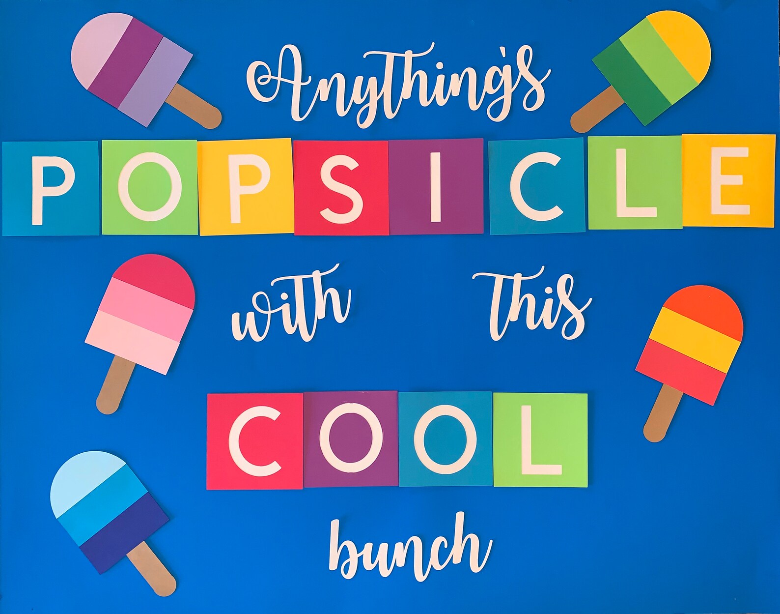 Anything's Popsicle With This Cool Bunch | Etsy